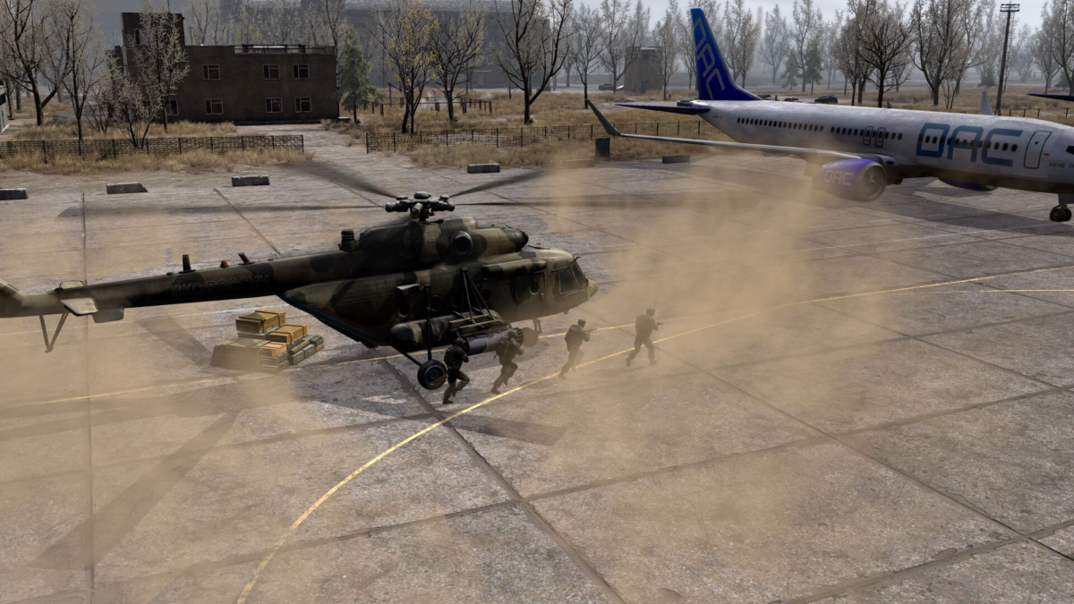 A Russian propaganda game about Hostomel has appeared on Steam