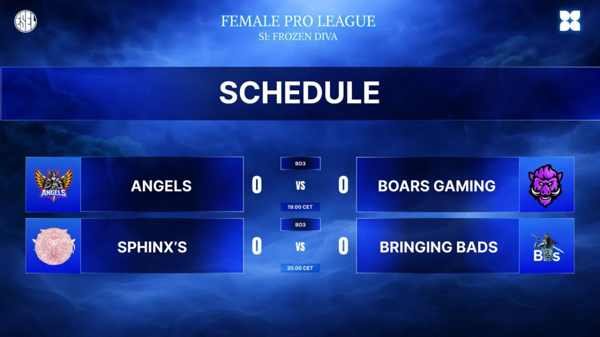 Group Stage of Female Pro League: Frozen Diva S1 gains momentum — today ...